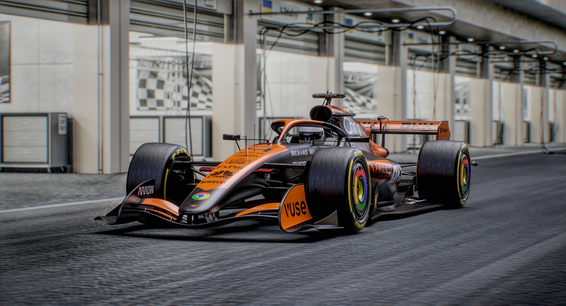 Formula 1 2026 F1 McLaren Livery Concept 3D Model - TurboSquid 2261099