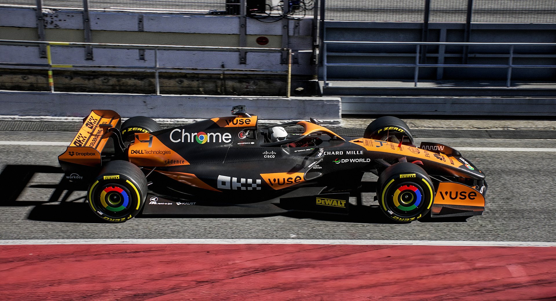 Formula 1 2026 F1 McLaren Livery Concept 3D Model - TurboSquid 2261099