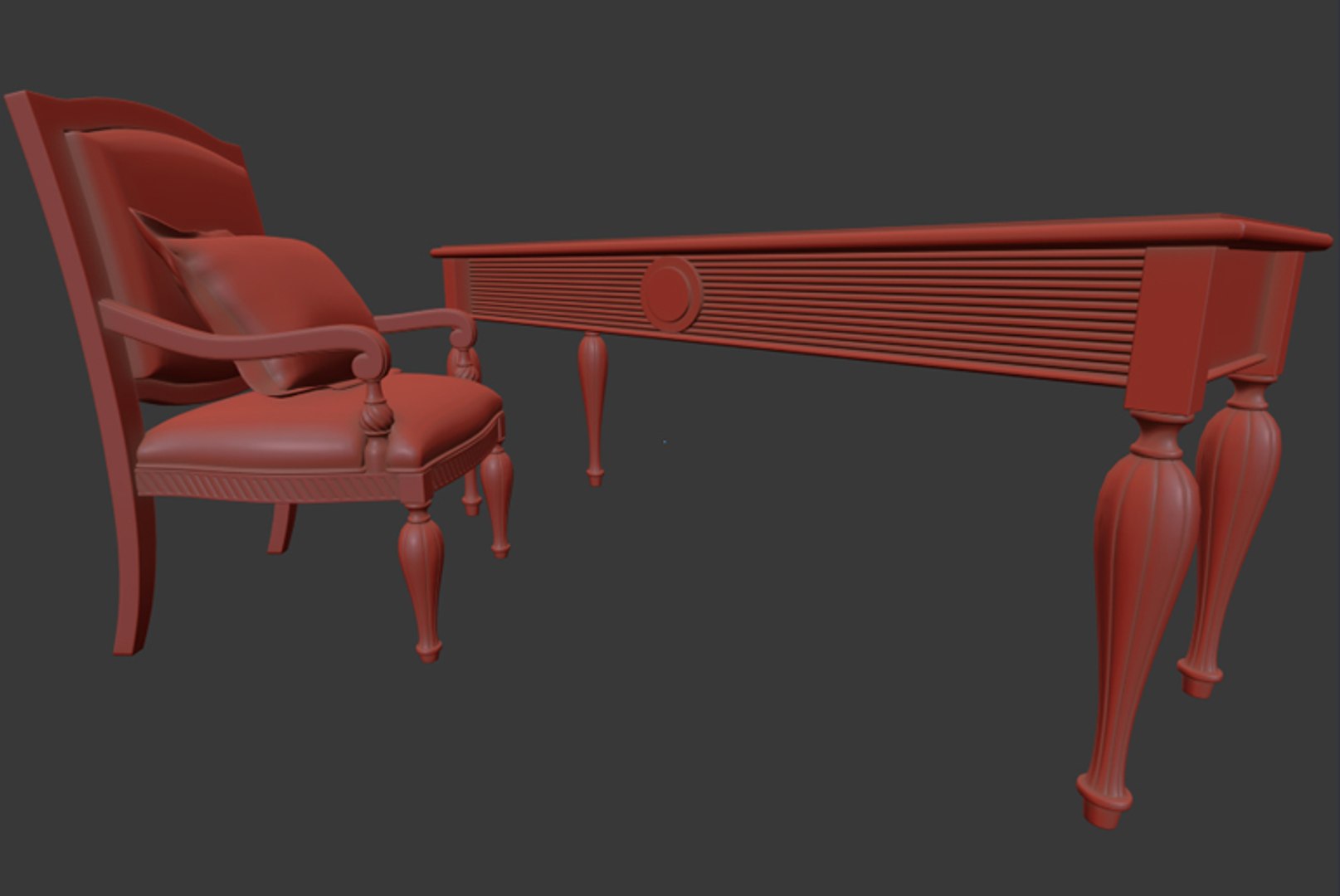 Classic Tabel 3D Model - TurboSquid 2236190