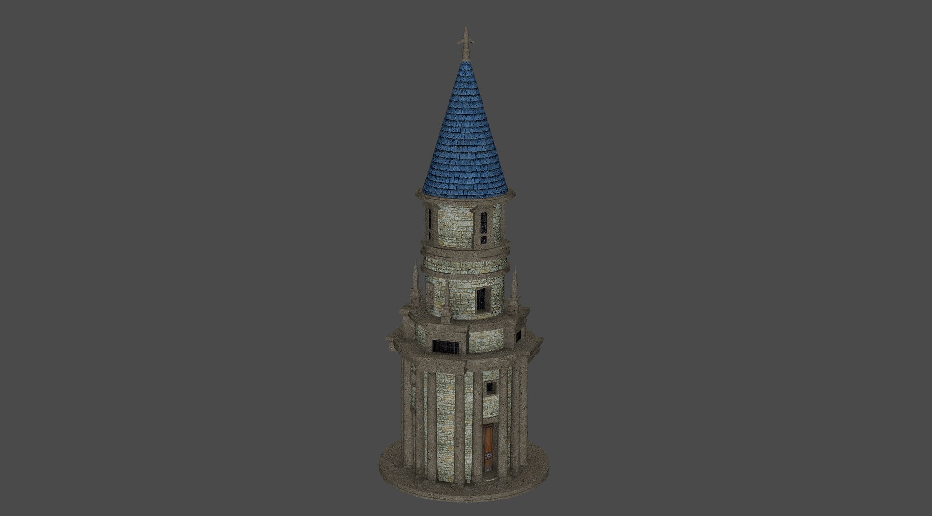 Free Mini Ancient Tower 3D Model - TurboSquid 2418102