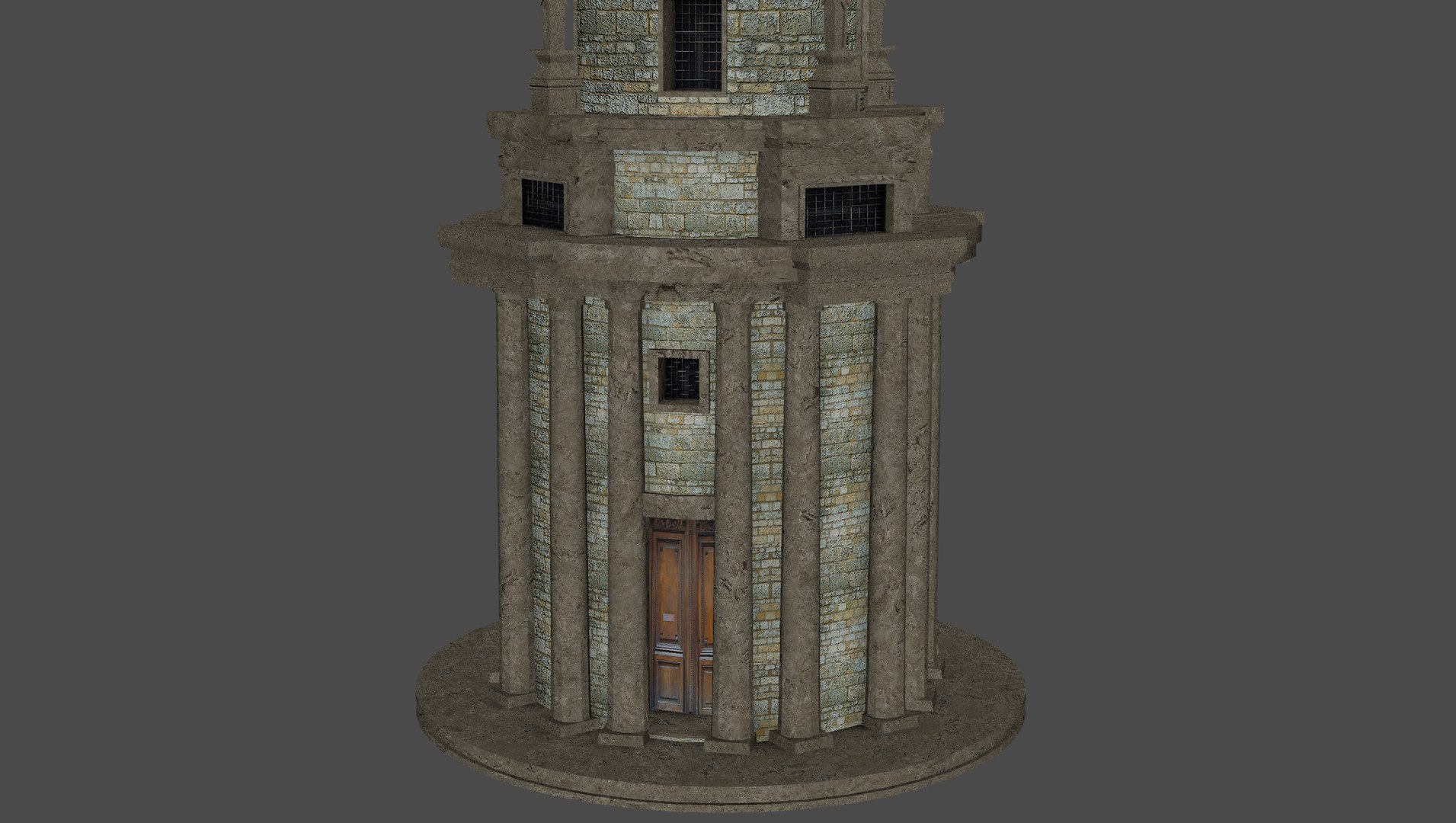 Free Mini Ancient Tower 3D Model - TurboSquid 2418102