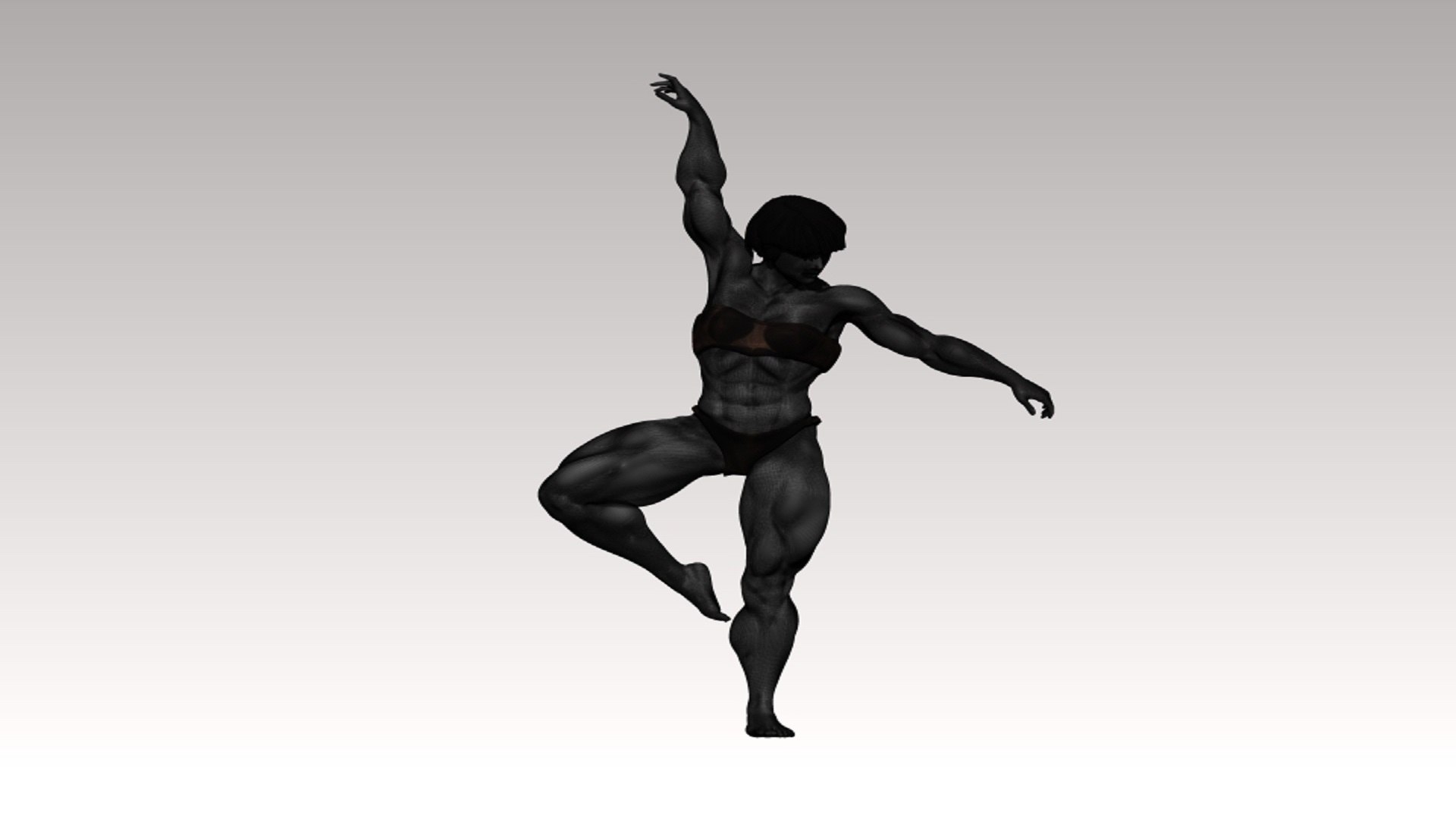 3D Woman Body Builder - TurboSquid 2094912