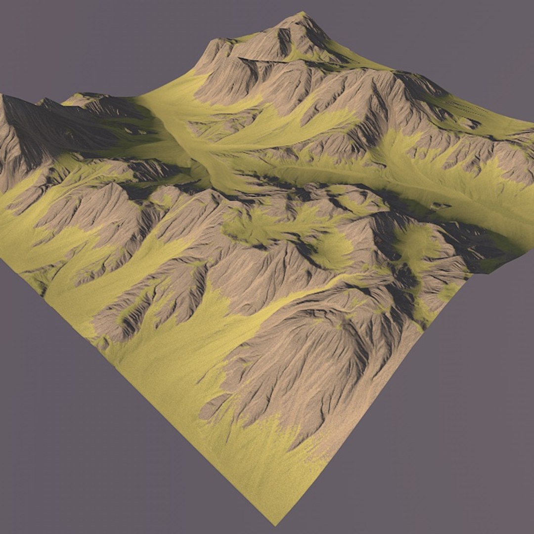 3ds mountains pack