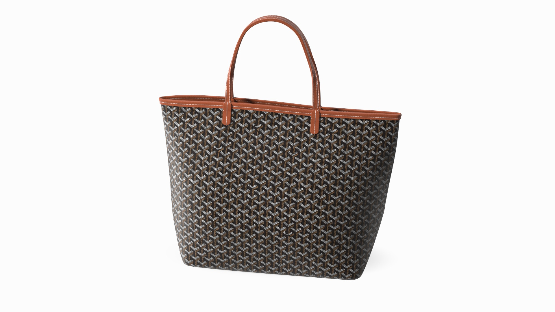 Goyard St Louis PM Carryall Jet Black 3D Model - TurboSquid 2370131