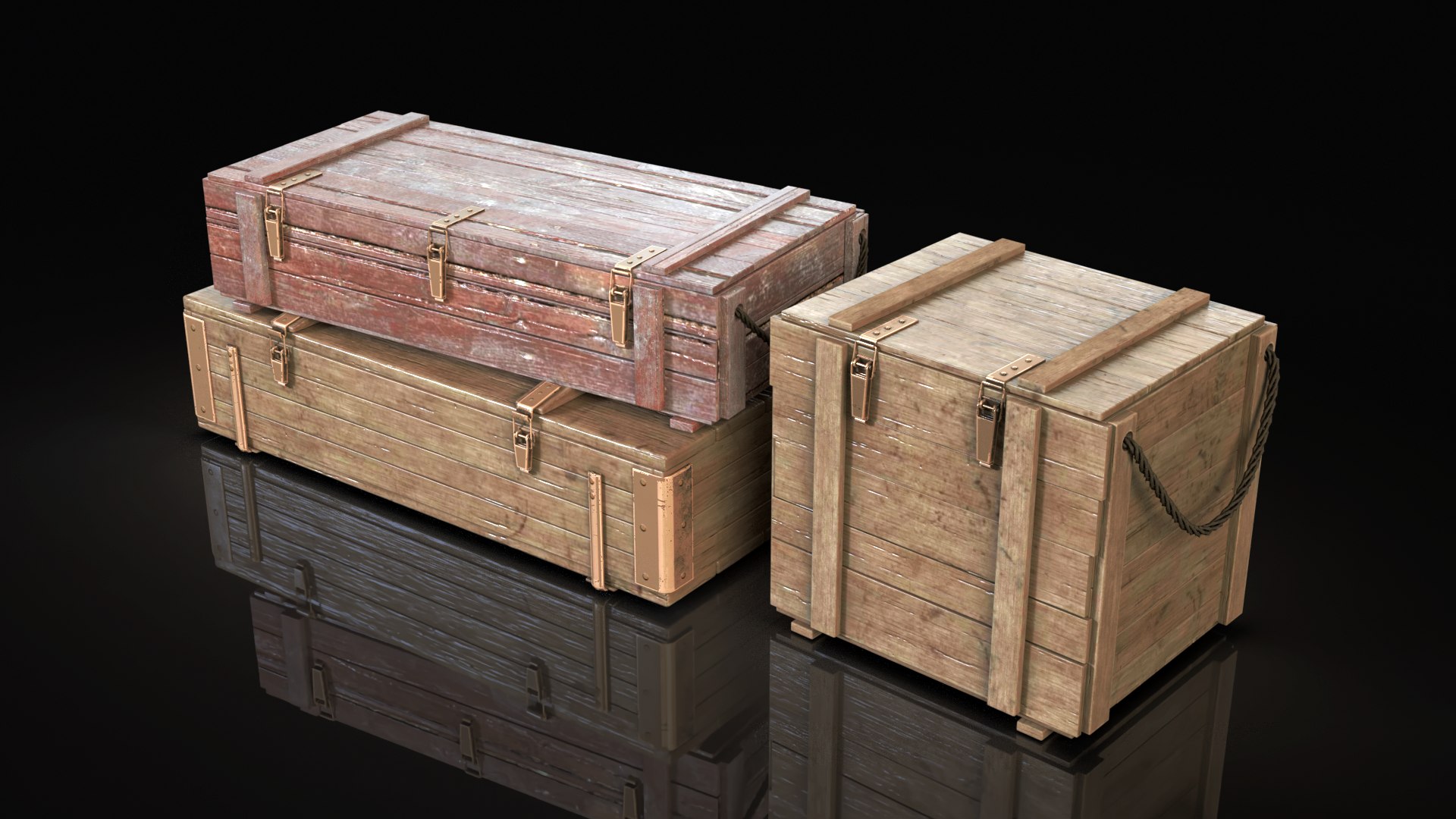 3D Military Container Stage Props Model - TurboSquid 2235536