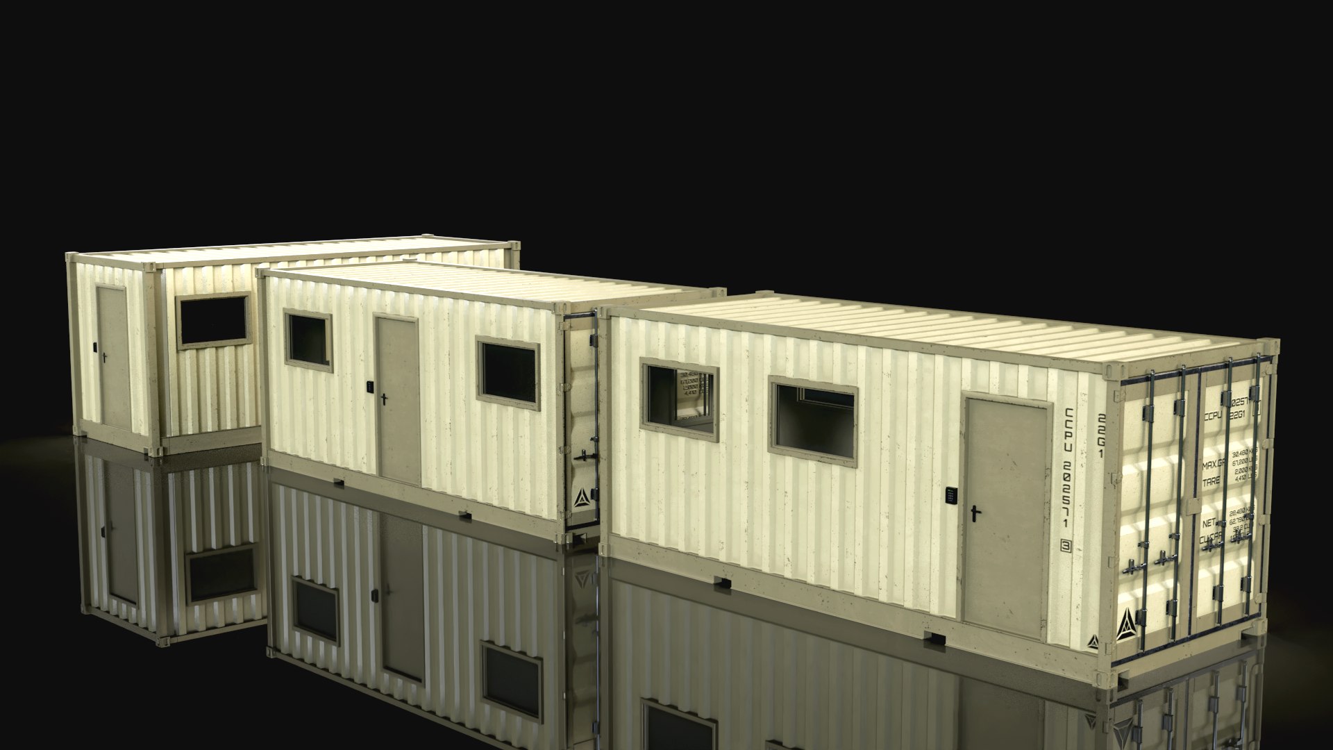 3D Military Container Stage Props Model - TurboSquid 2235536