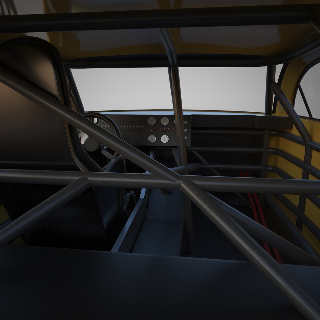 Generic Nascar Car 3d Obj