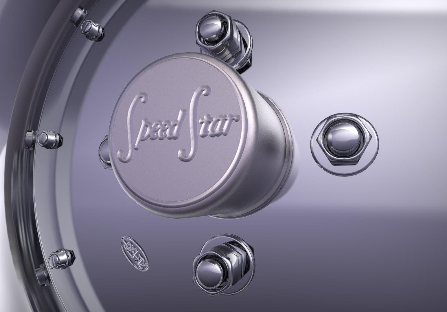 3D SSR Speed Star Racing MK-I Wheel 14 Inch - TurboSquid 2005353