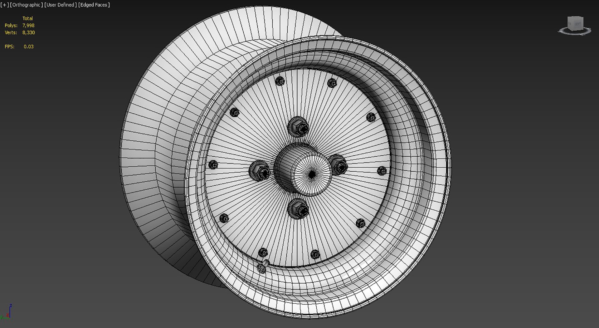 3D SSR Speed Star Racing MK-I Wheel 14 Inch - TurboSquid 2005353