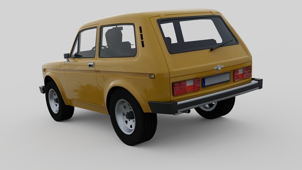 Unity 3D 일반 소비에트 자동차 3D 모델 - TurboSquid 1837456