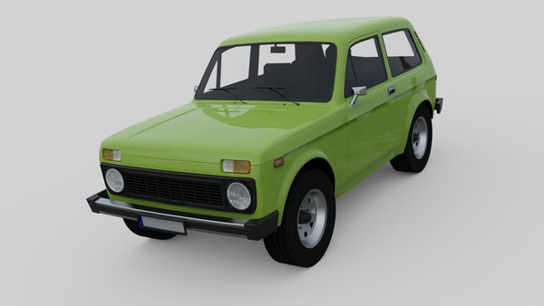 Unity 3D 일반 소비에트 자동차 3D 모델 - TurboSquid 1837456