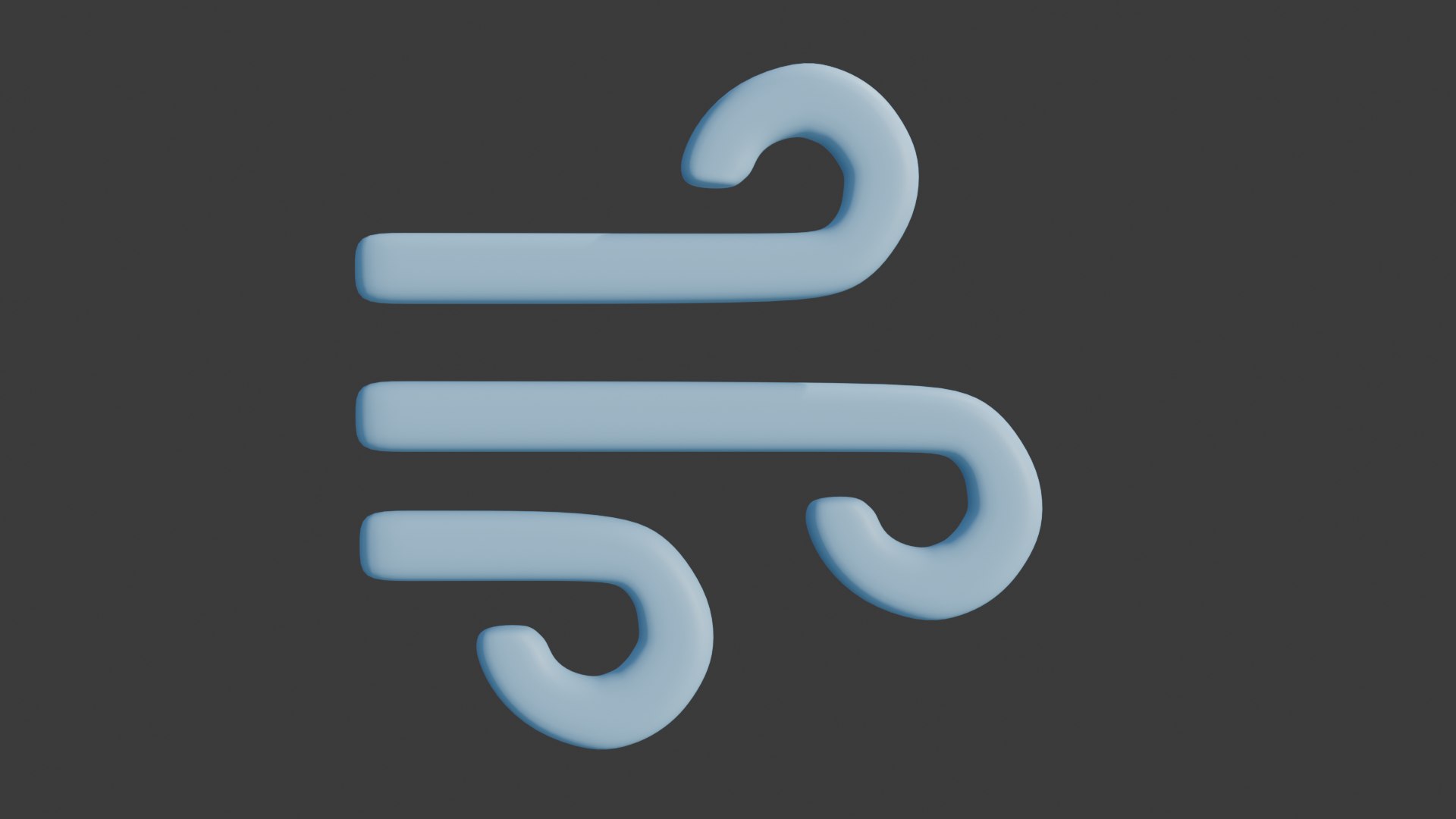 3D Air Icon - TurboSquid 2455407