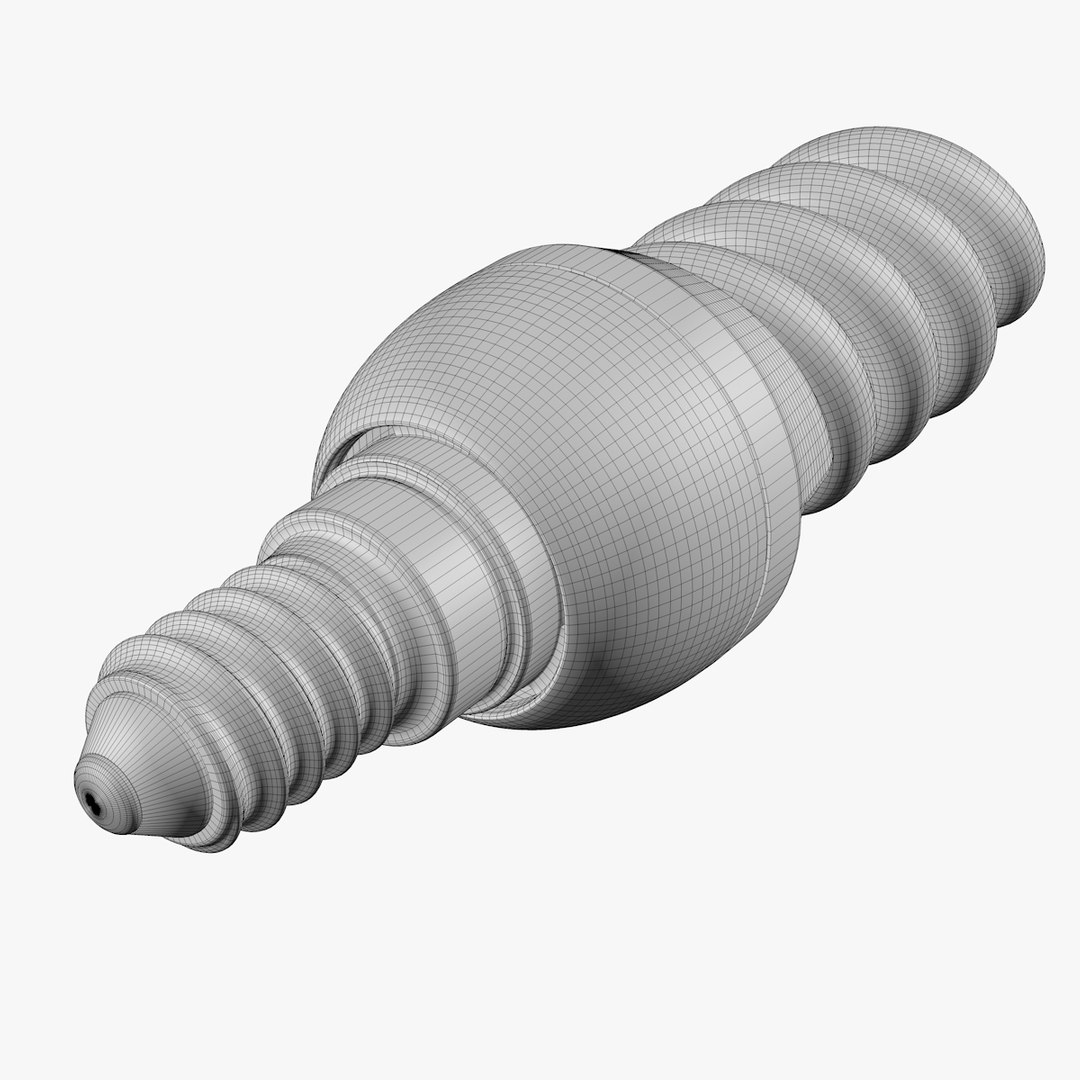 3d Model Helical Fluorescent Light Bulb