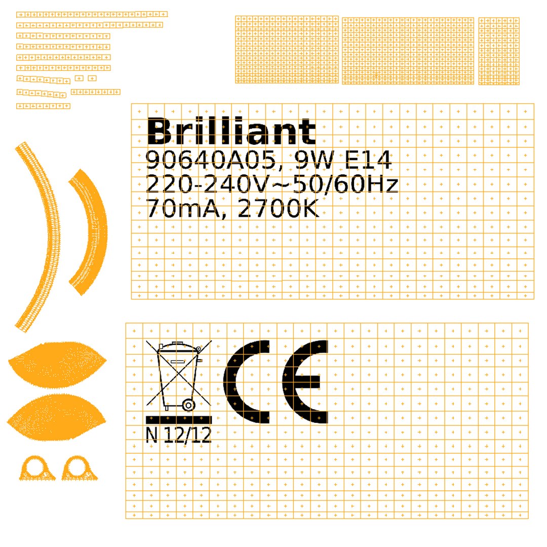 3d Model Helical Fluorescent Light Bulb
