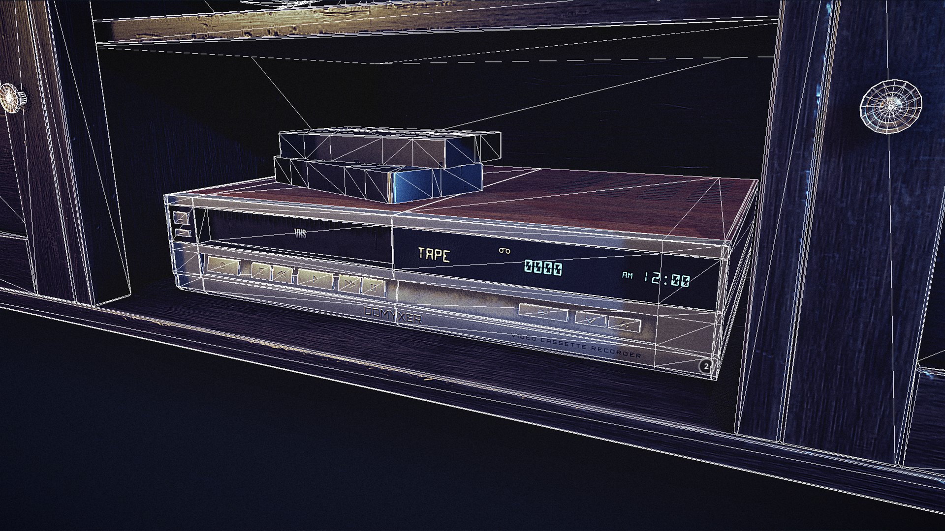 3D TV Set 80s Asset - TurboSquid 2120173