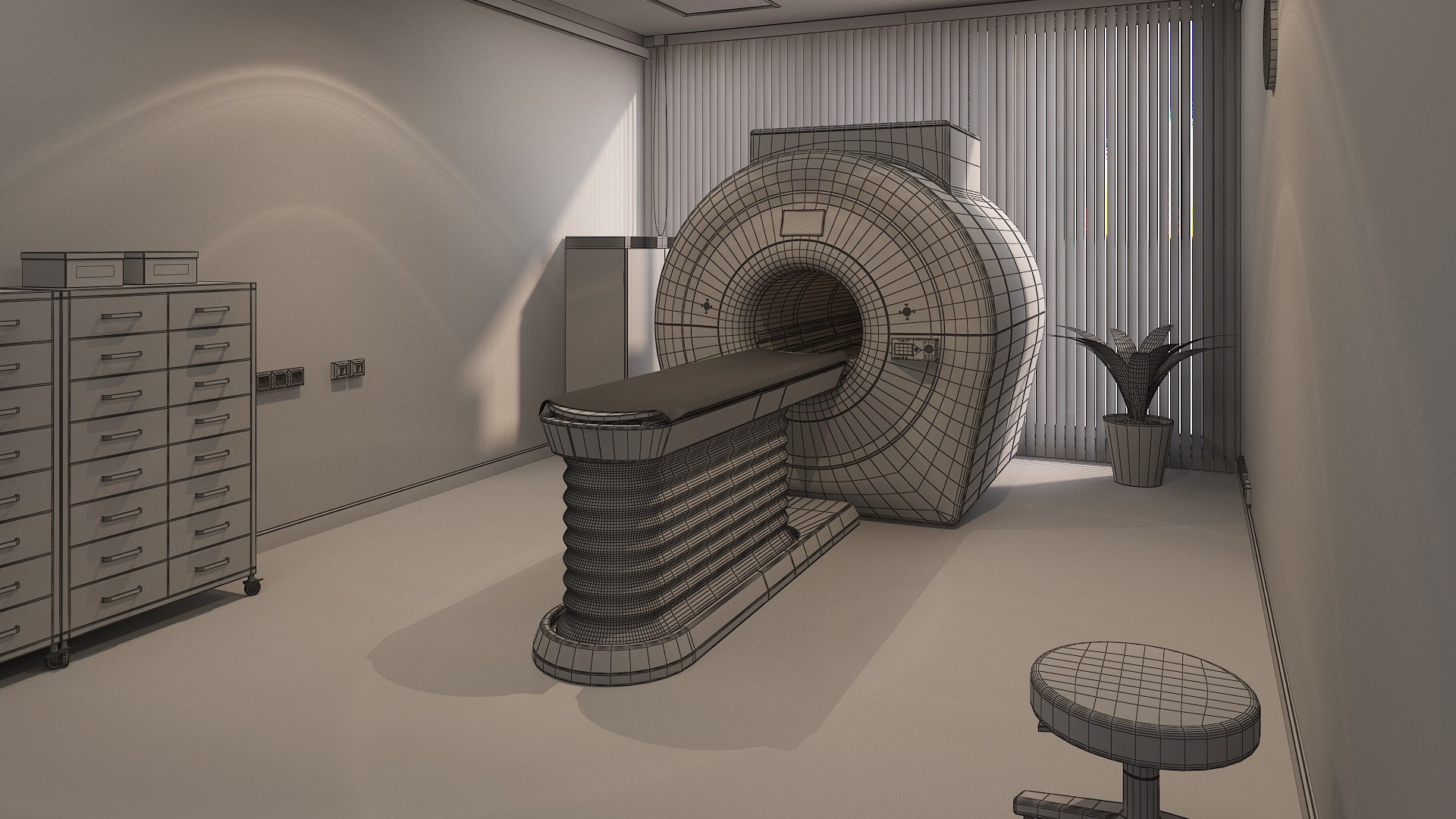 3D Model MRI Room - TurboSquid 2231950