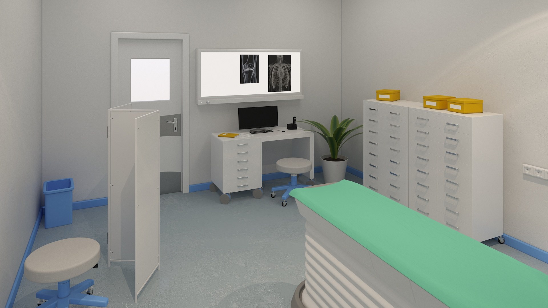 3D Model MRI Room - TurboSquid 2231950