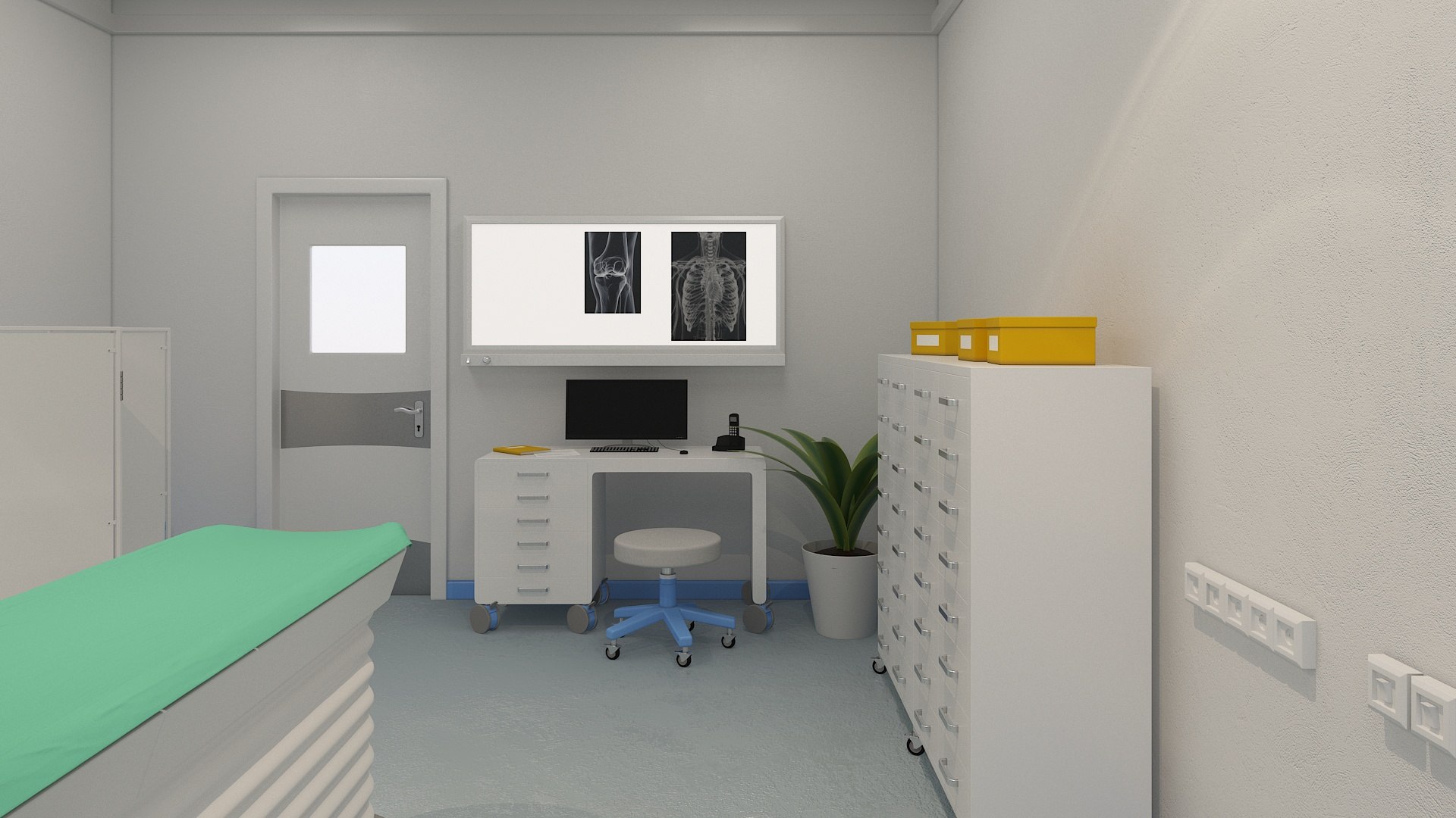 3D Model MRI Room - TurboSquid 2231950