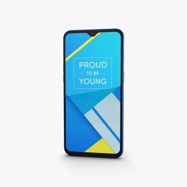 Realme c2 diamond 3D model - TurboSquid 1500115