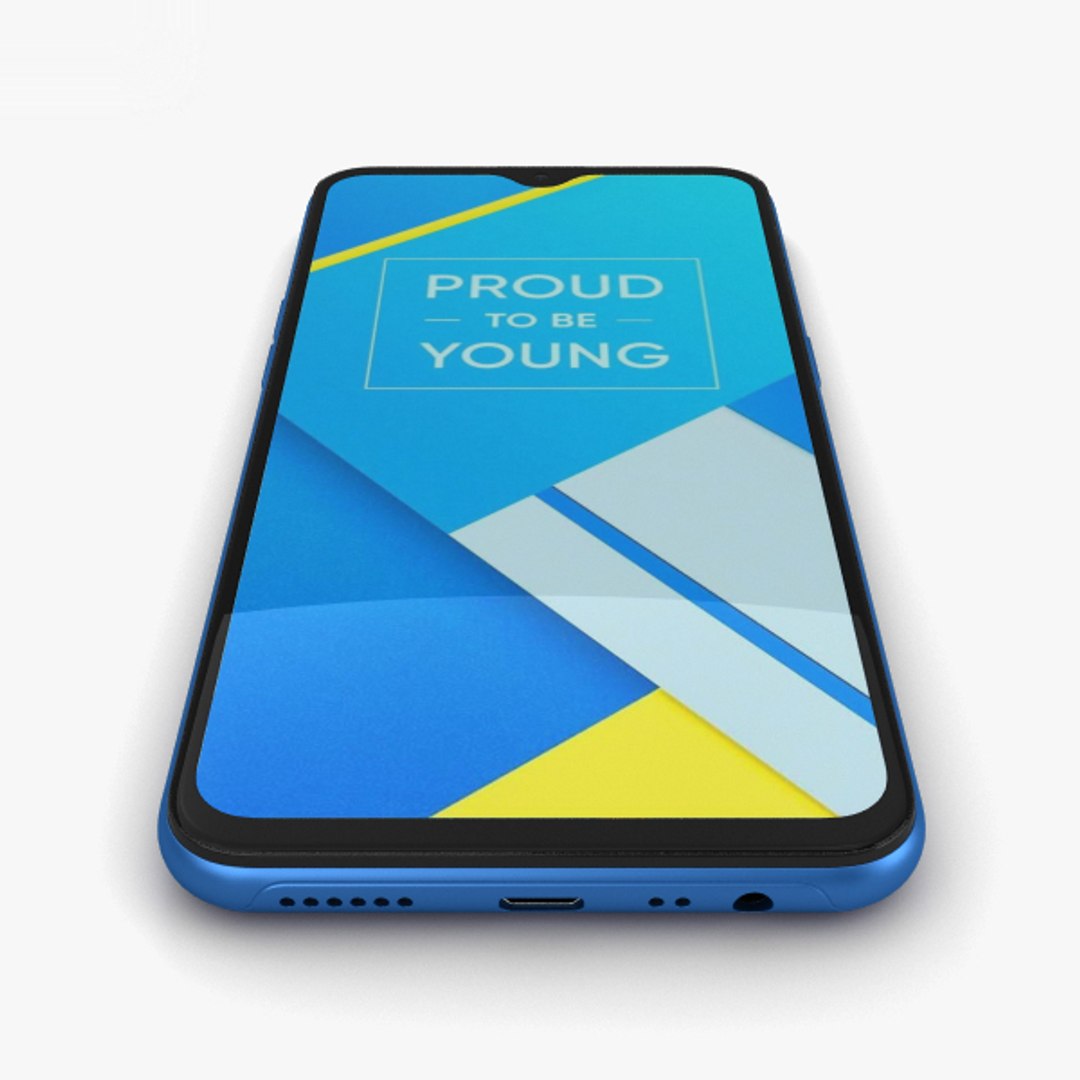 Realme c2 diamond 3D model - TurboSquid 1500115