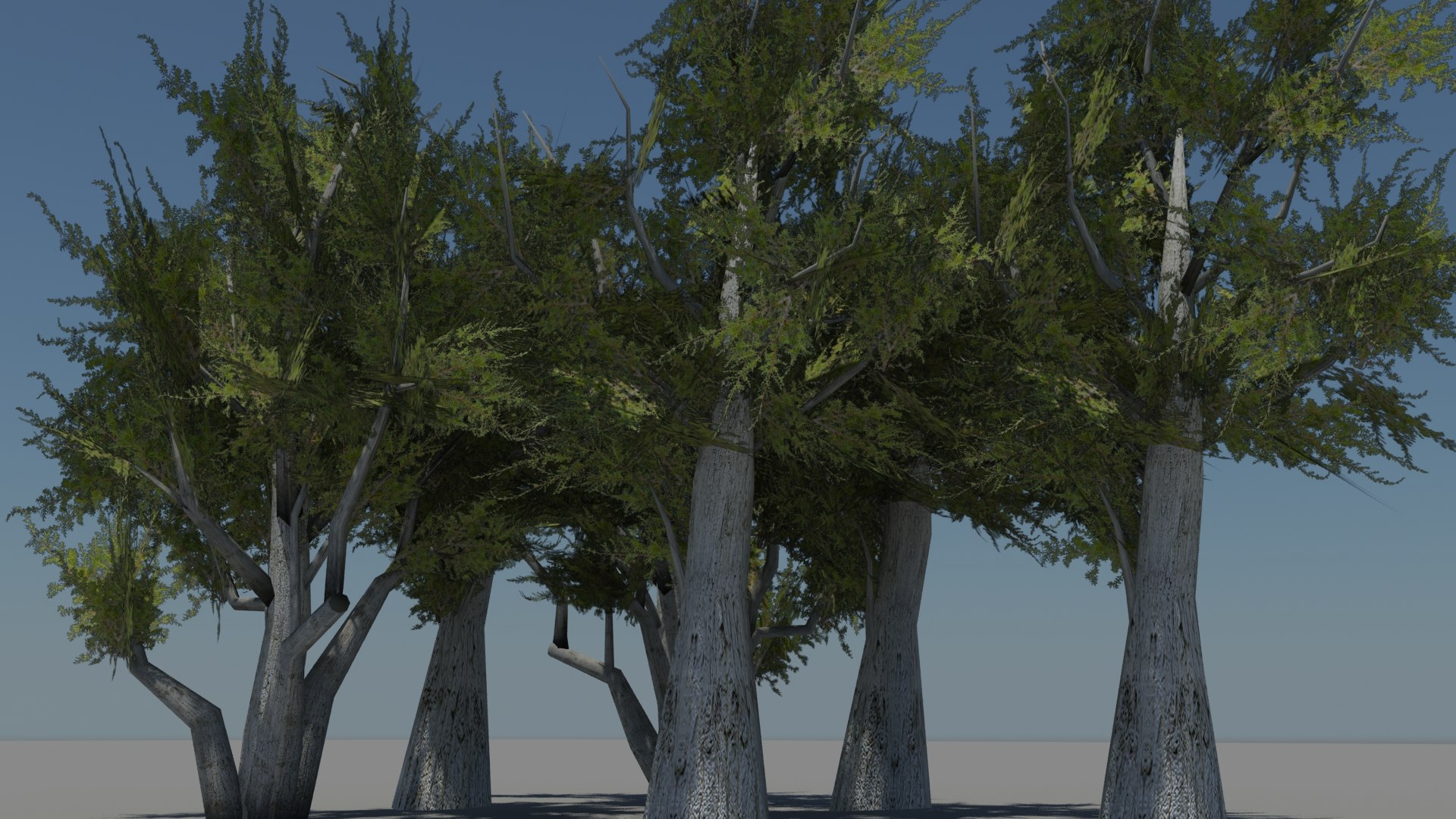 trees 3d model