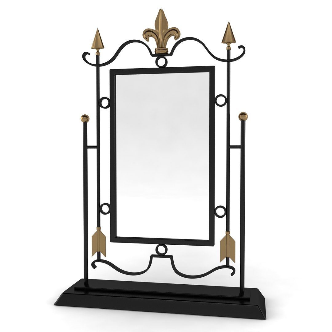 3d mirror stand