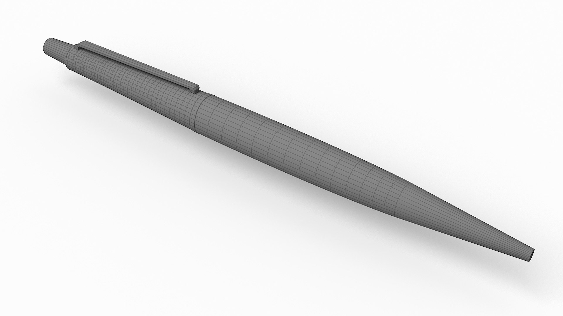 Click Pen 3D Model - TurboSquid 1800410