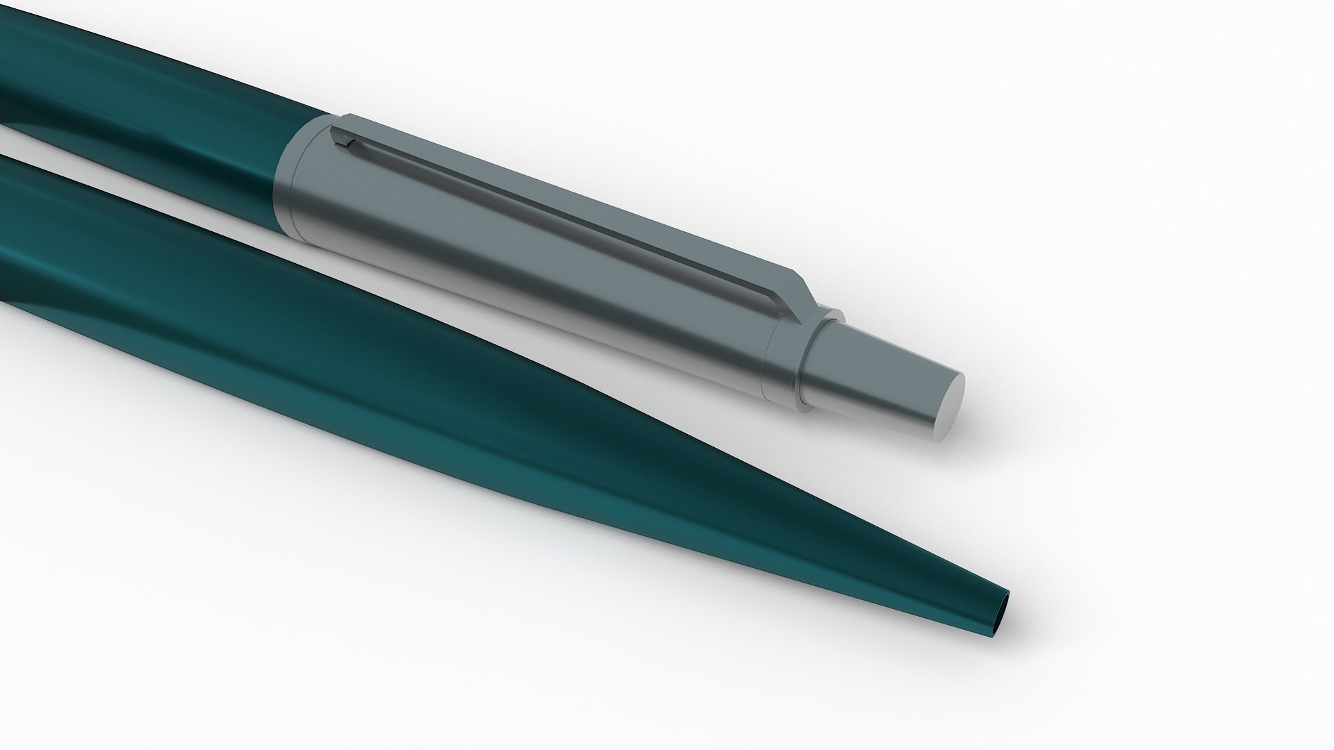 Click Pen 3D Model - TurboSquid 1800410