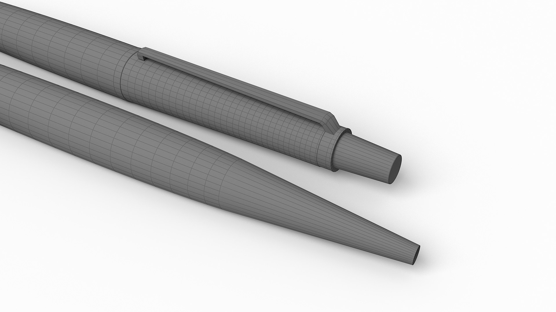 Click Pen 3D Model - TurboSquid 1800410
