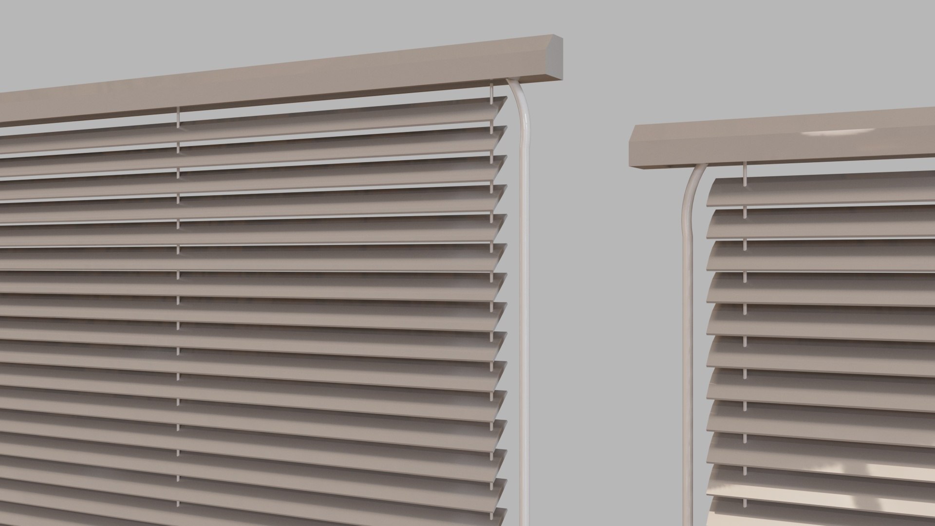3D Blinds Adjustable Horizontal Blinds For Interior Archviz Games FBX ...
