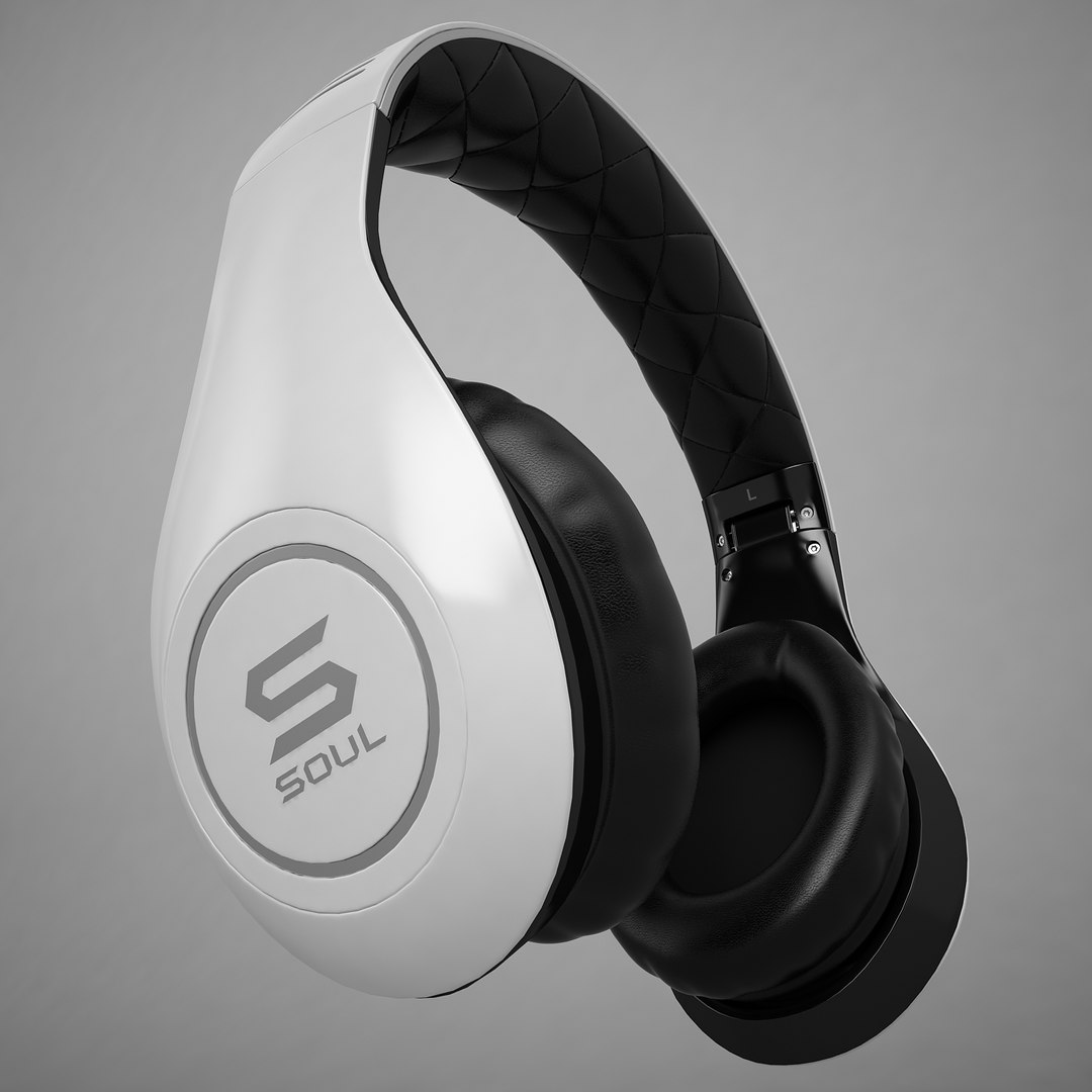 Soul Headphones Ludacris 3d Model