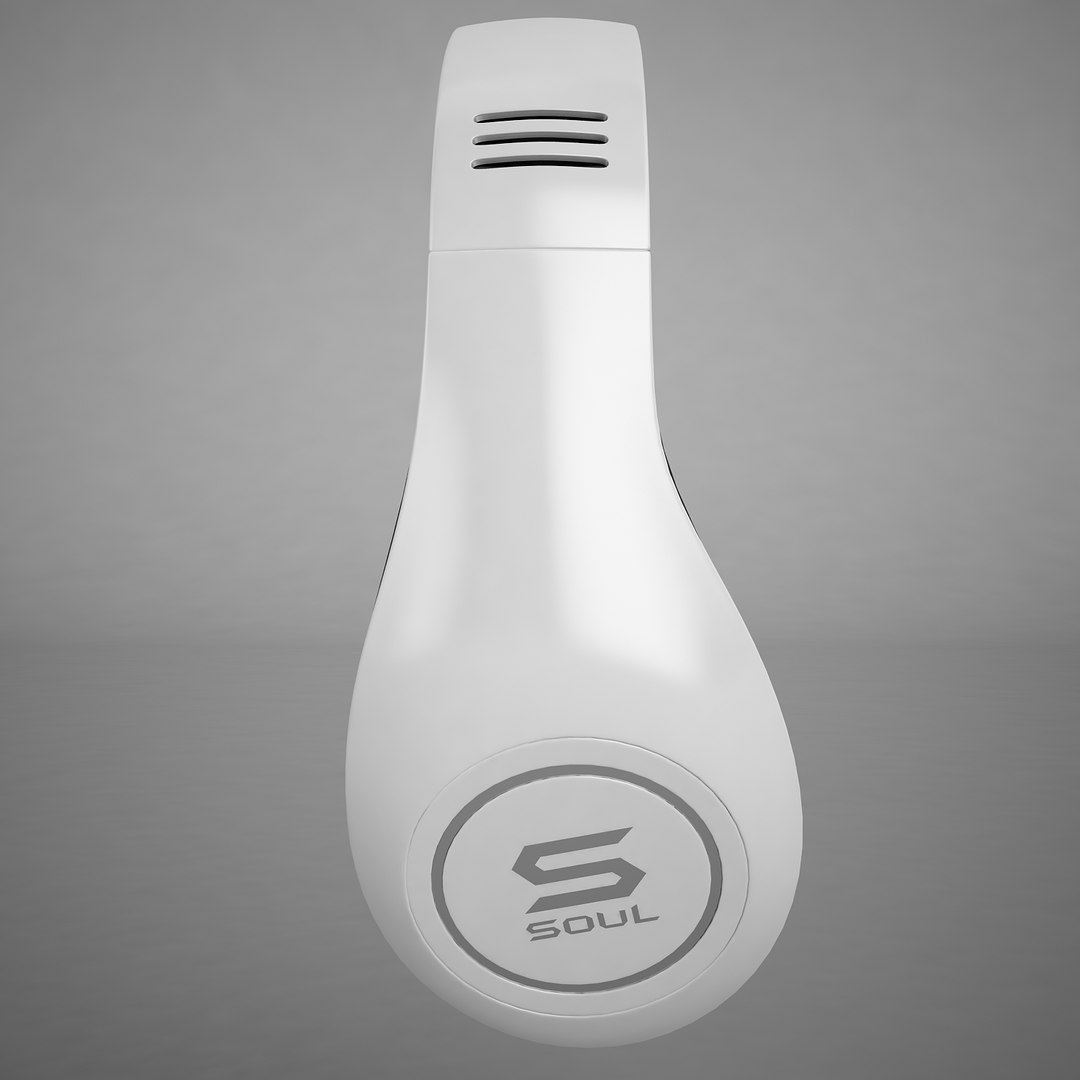 Soul Headphones Ludacris 3d Model