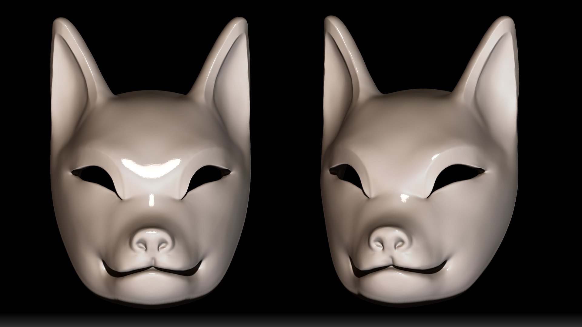 Rabbit Mask 3D Print Model 3D - TurboSquid 2330457
