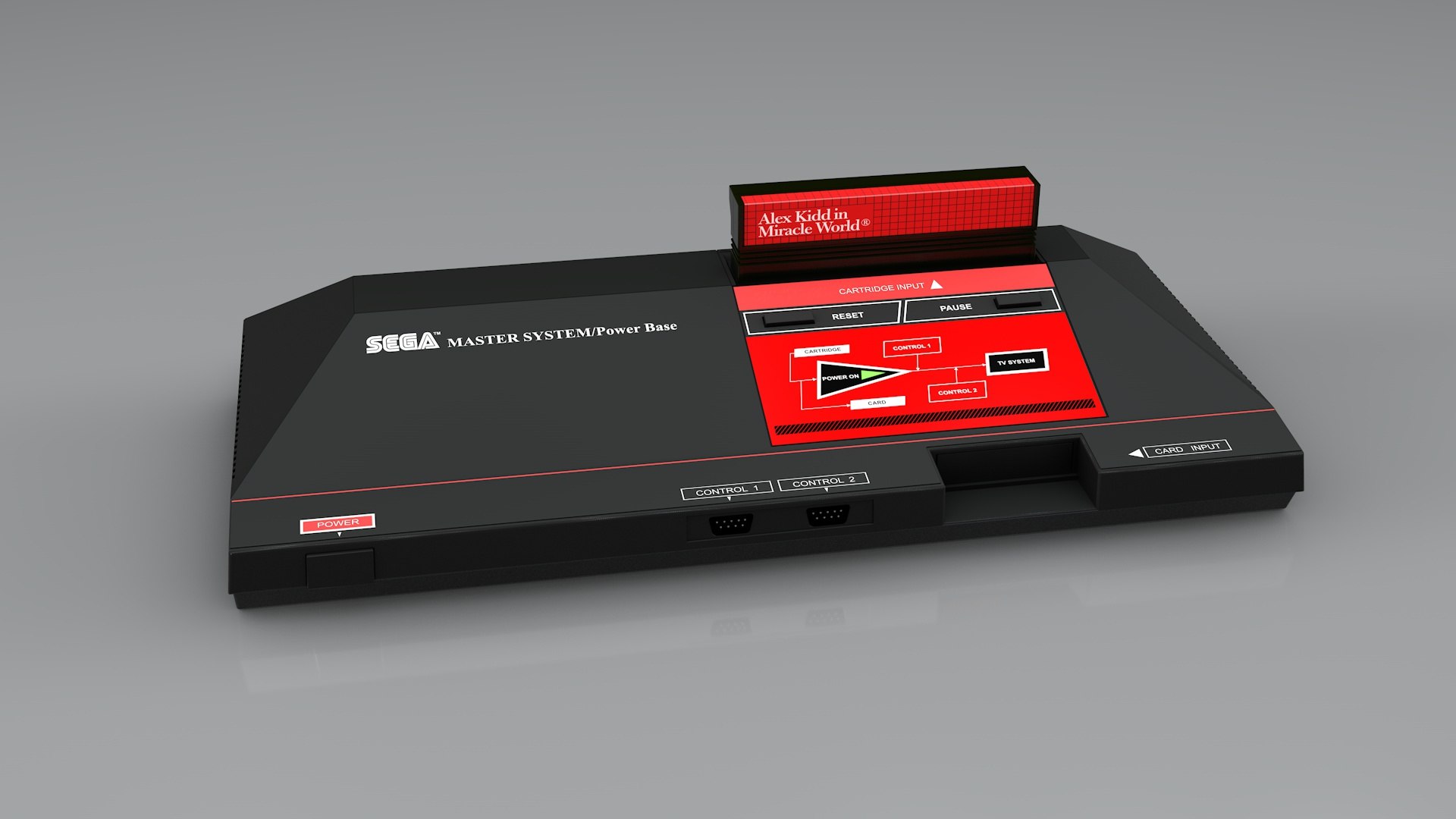 Console Master System 3D - TurboSquid 2372054