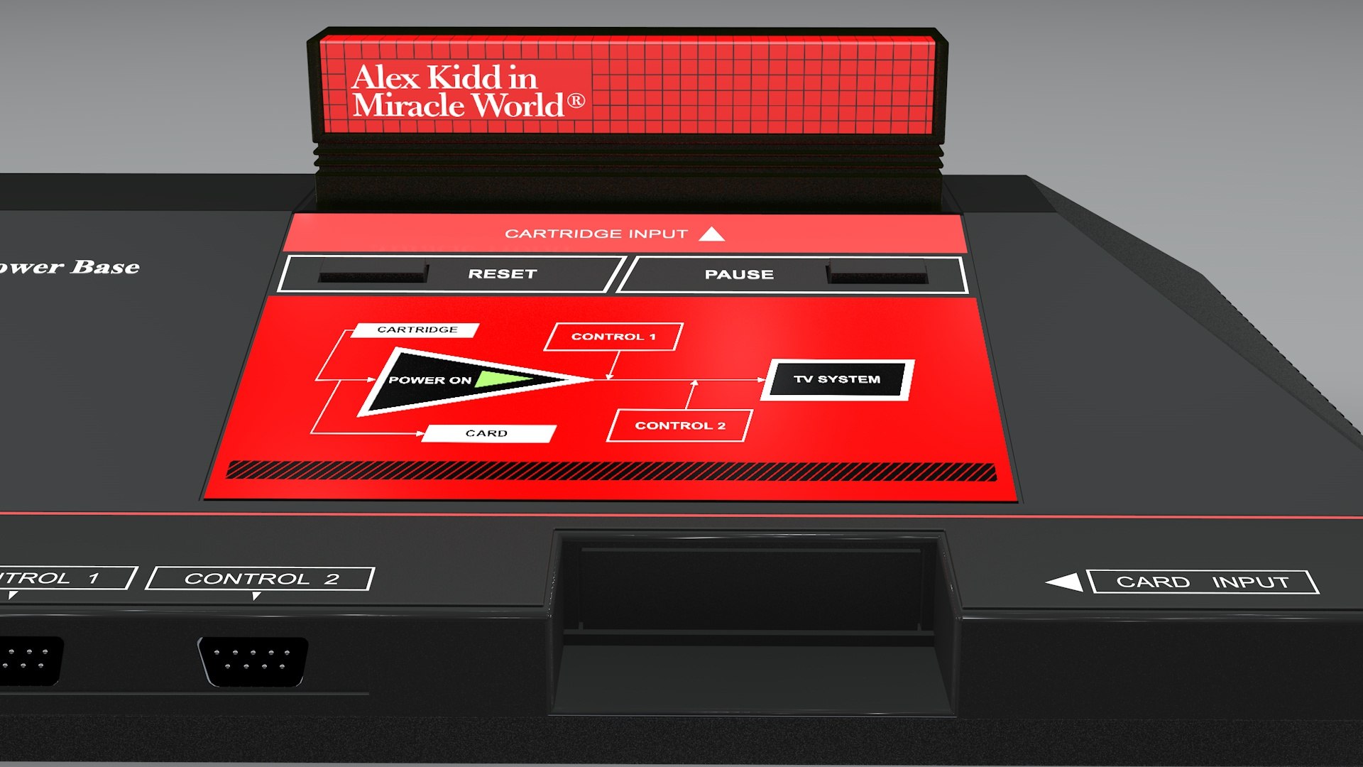 Console Master System 3D - TurboSquid 2372054