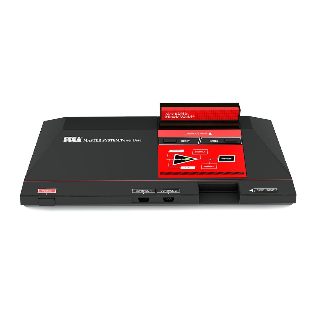 Console Master System 3D - TurboSquid 2372054