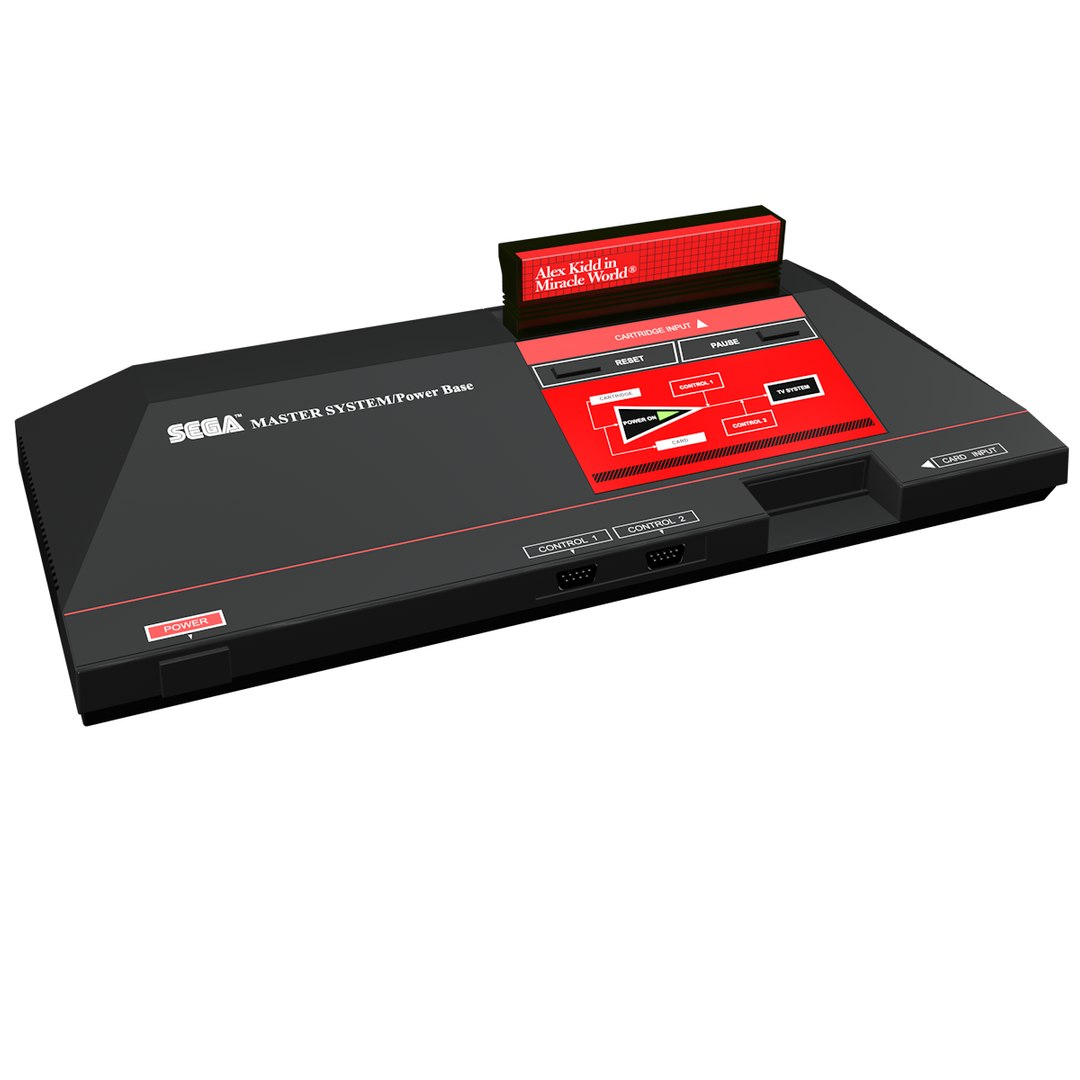 Console Master System 3D - TurboSquid 2372054