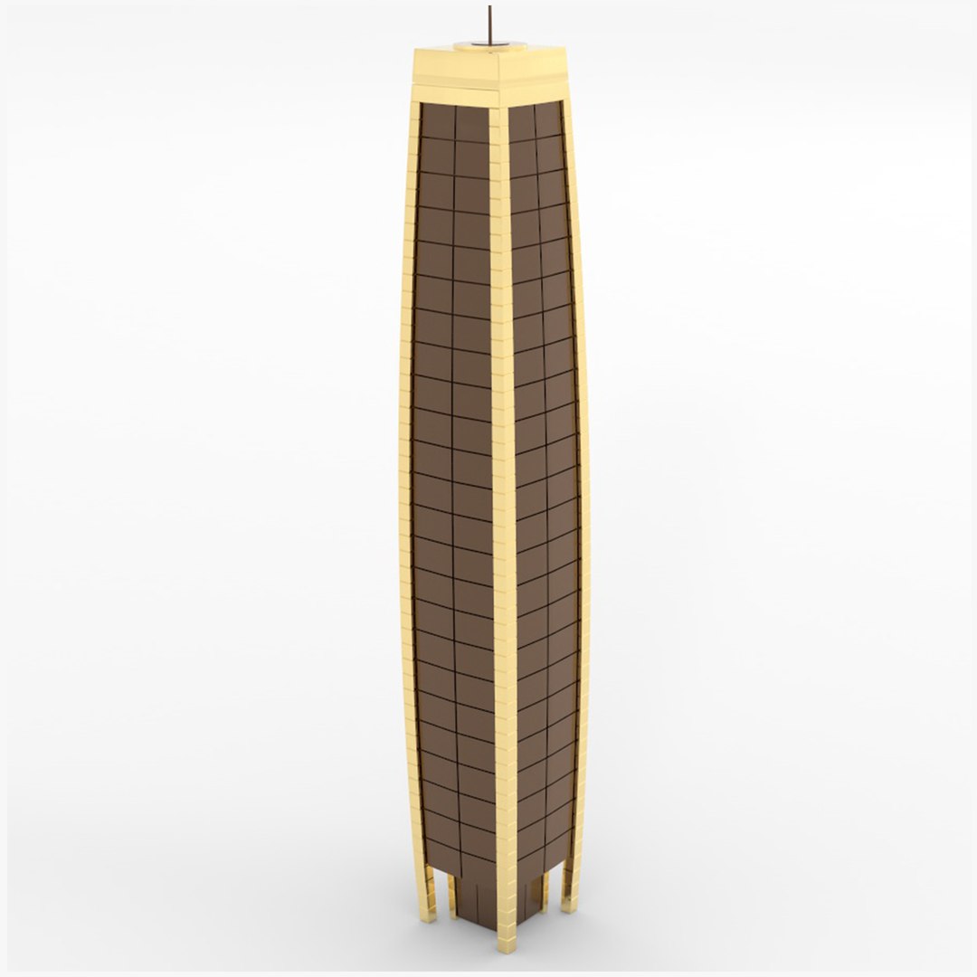 Skyscraper Polovinko 3D model - TurboSquid 1945578