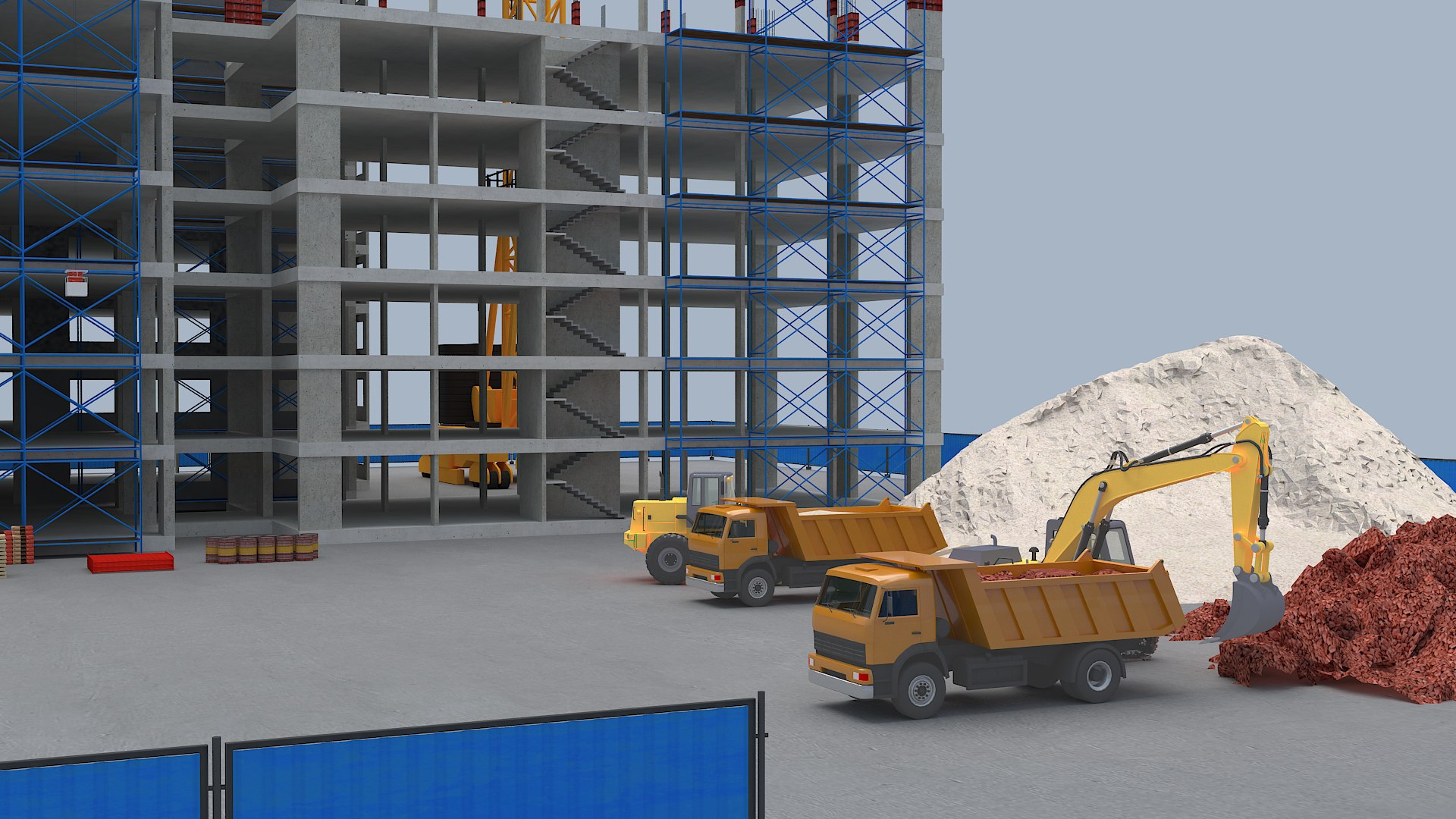 Construction Building 3D - TurboSquid 1559285