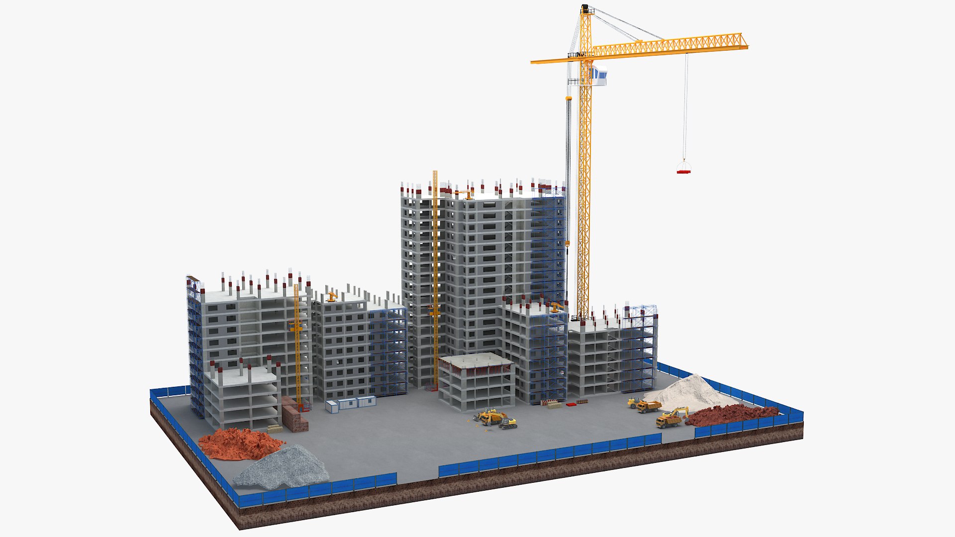 Construction building 3D - TurboSquid 1559285