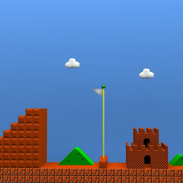 Free 3D Mario Models | TurboSquid
