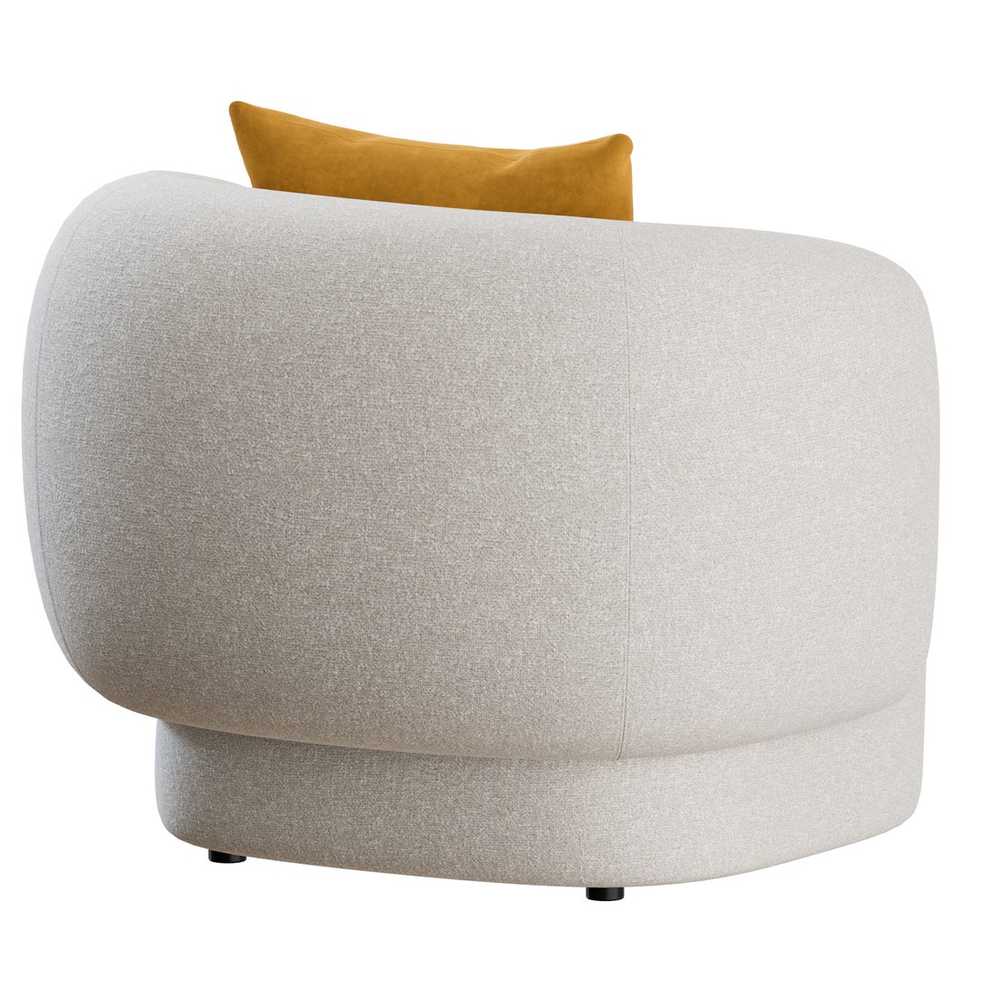 3D Noah Armchair By Marelli - TurboSquid 2199370