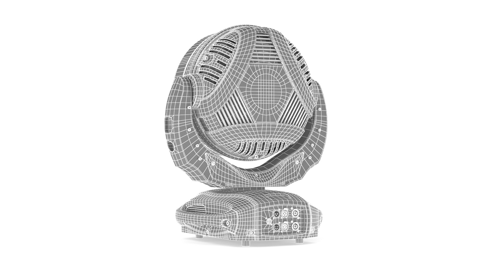 Moving head dts 3D model - TurboSquid 1407472