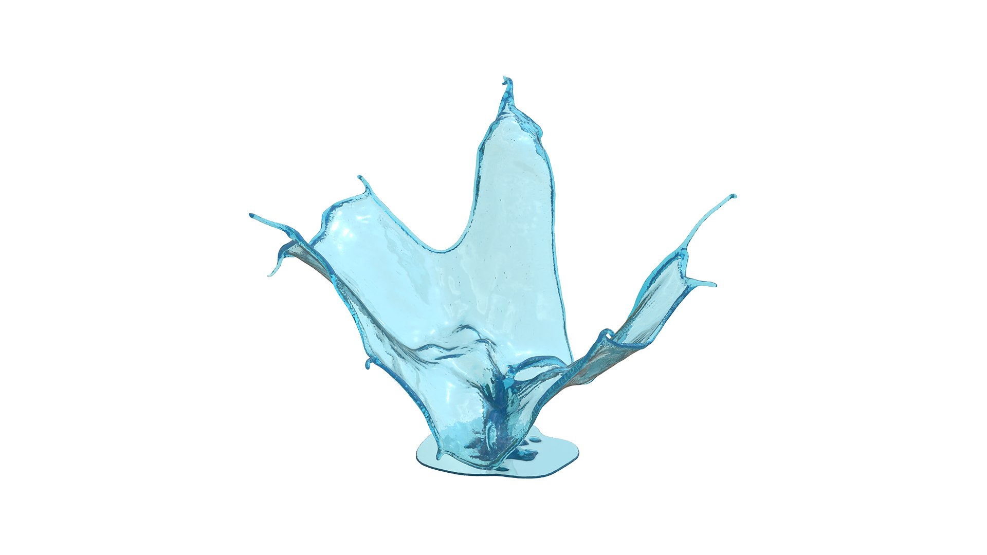 3D Splash Collection Pack 16 Model - TurboSquid 2369393