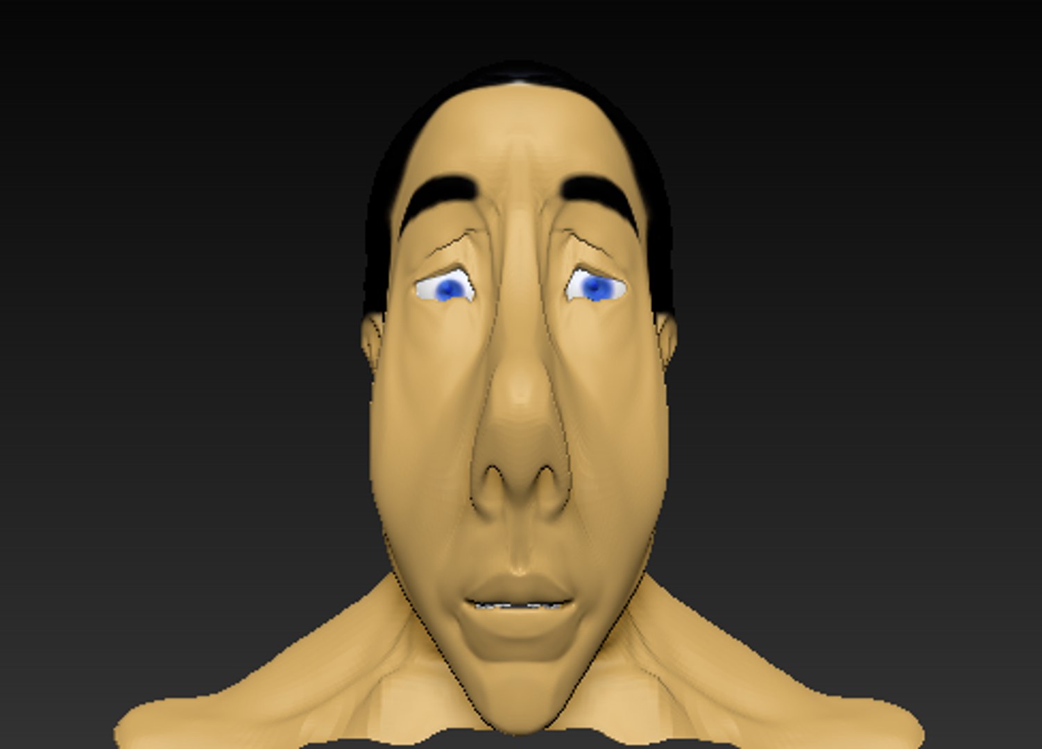 Cartoon Caracter 3d Model