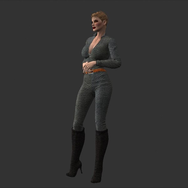 Katycs human female 3D model - TurboSquid 1347124