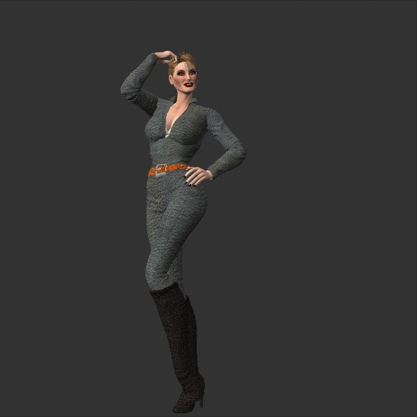 Katycs human female 3D model - TurboSquid 1347124