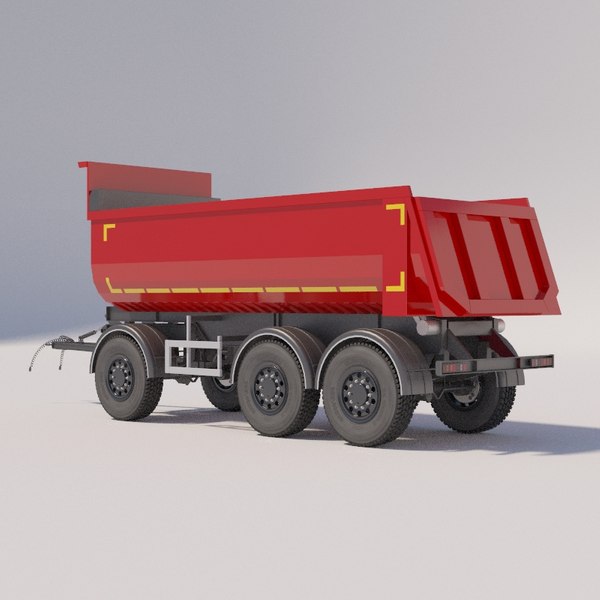 티퍼 트레일러 3D 모델 - TurboSquid 1304917