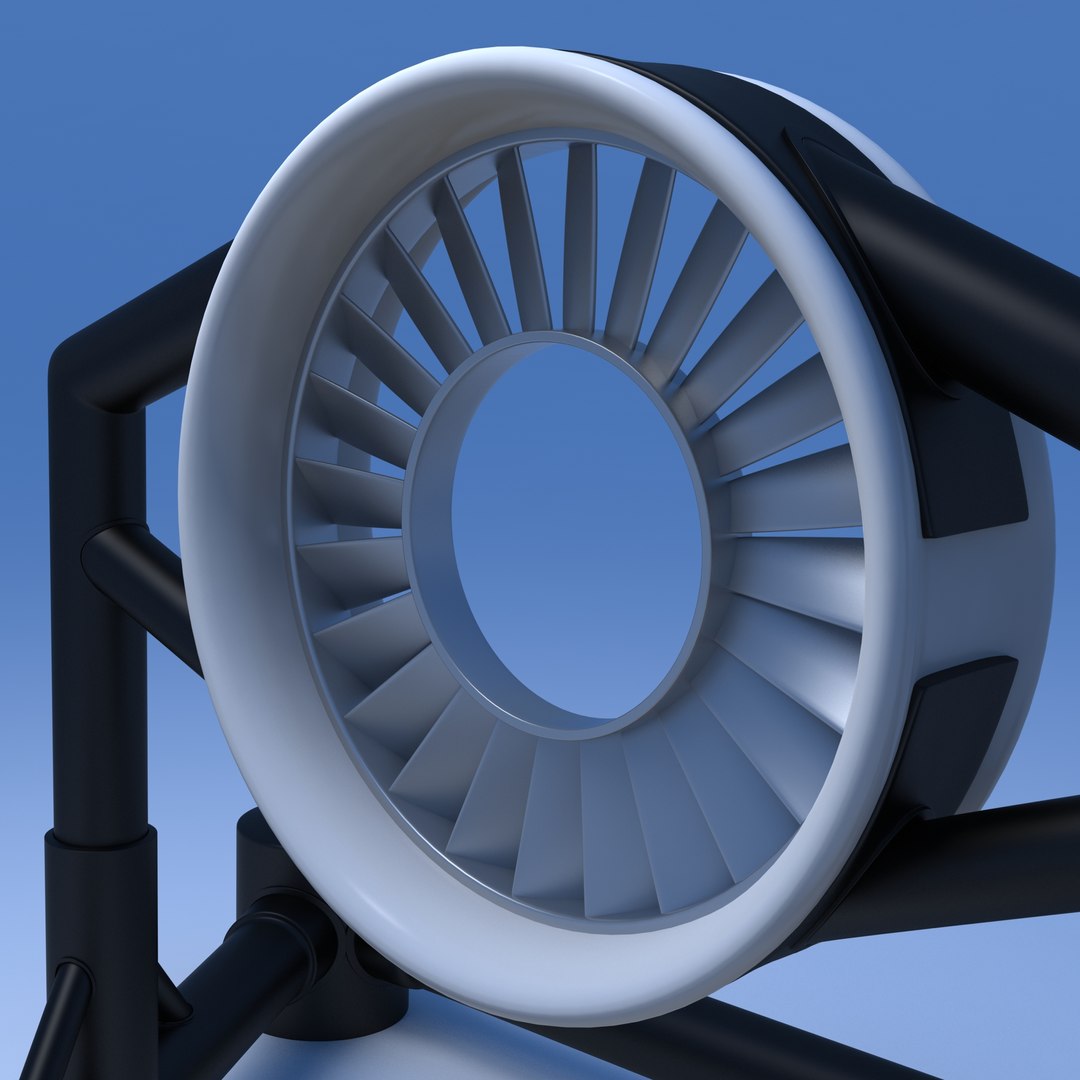 3d Model Tidal Turbine