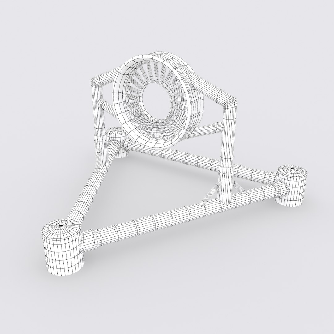 3d Model Tidal Turbine